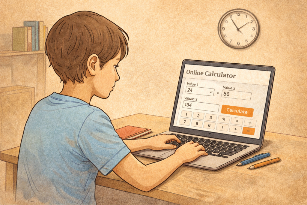 How Students Can Use Online Calculators to Learn Faster - RankMyCalc